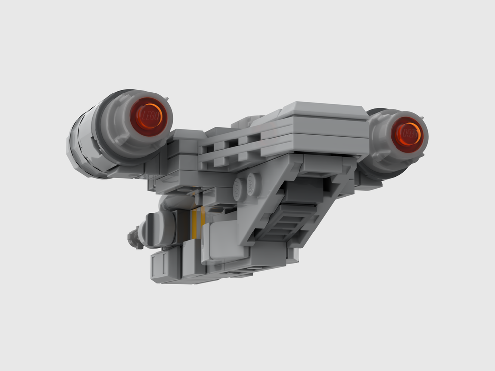 Lego Moc Razor Crest By Igorskywalker Rebrickable Build With Lego