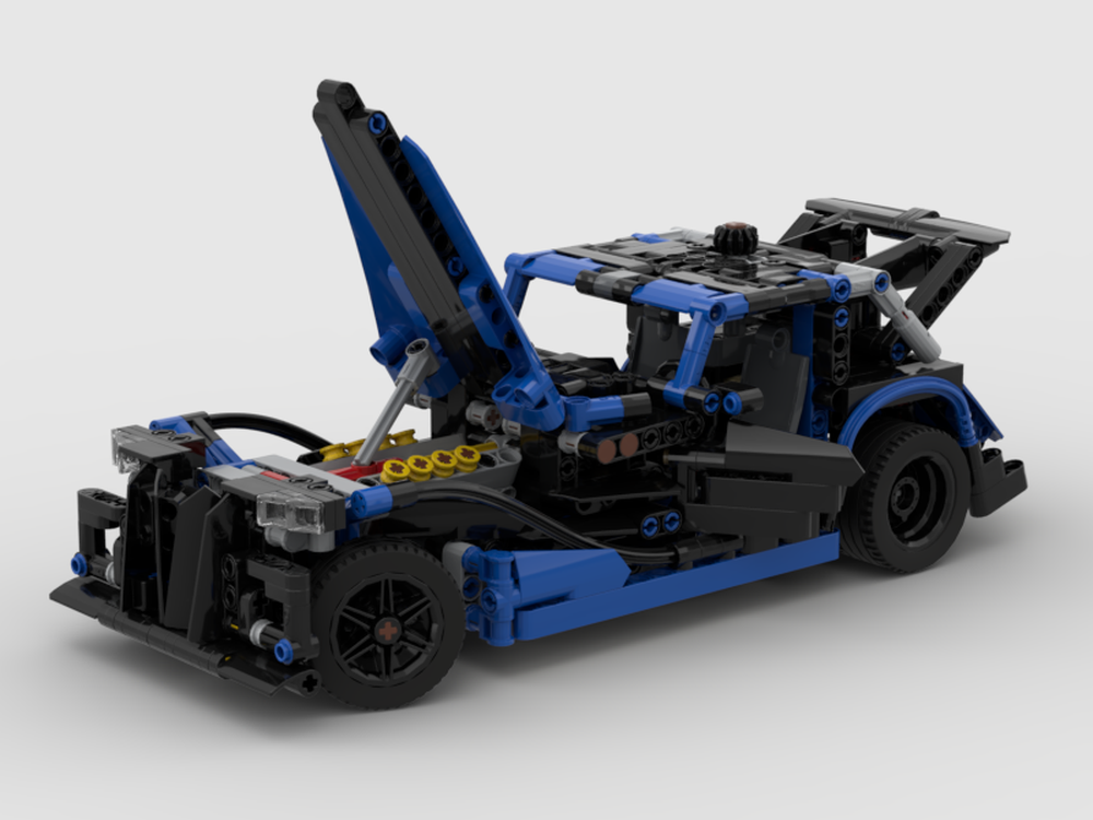 LEGO MOC Morgan Plus 8 GTR - 42123 alternate by technicstudiodesigns ...
