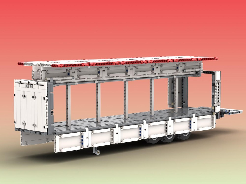 LEGO MOC-136790 Wing body trailer with tail lift by OldOlneyLego ...