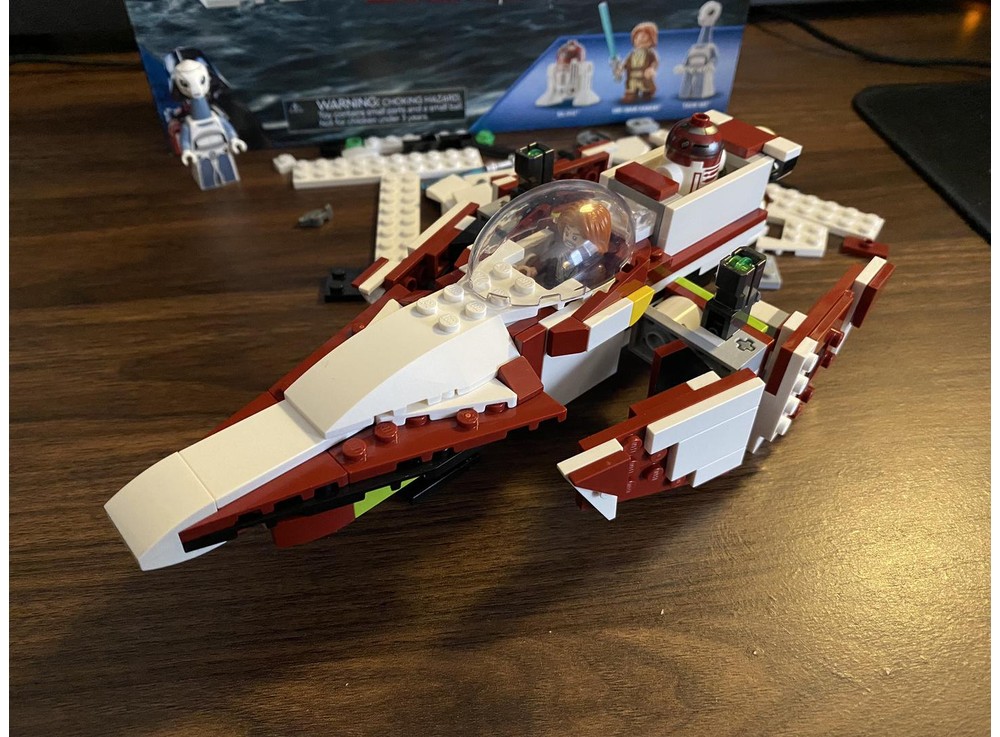 LEGO MOC Obi-Wan Kenobi's V-Wing Starfighter (75333 Alternate Build) by ...