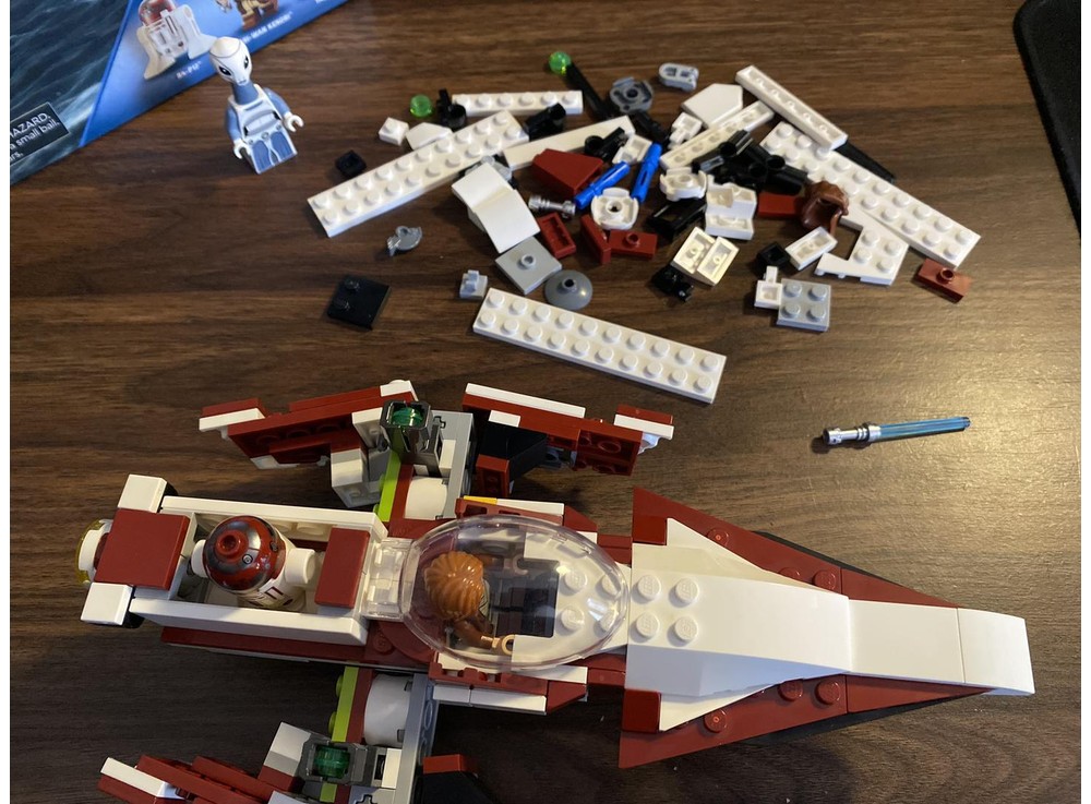 LEGO MOC Obi-Wan Kenobi's V-Wing Starfighter (75333 Alternate Build) by ...