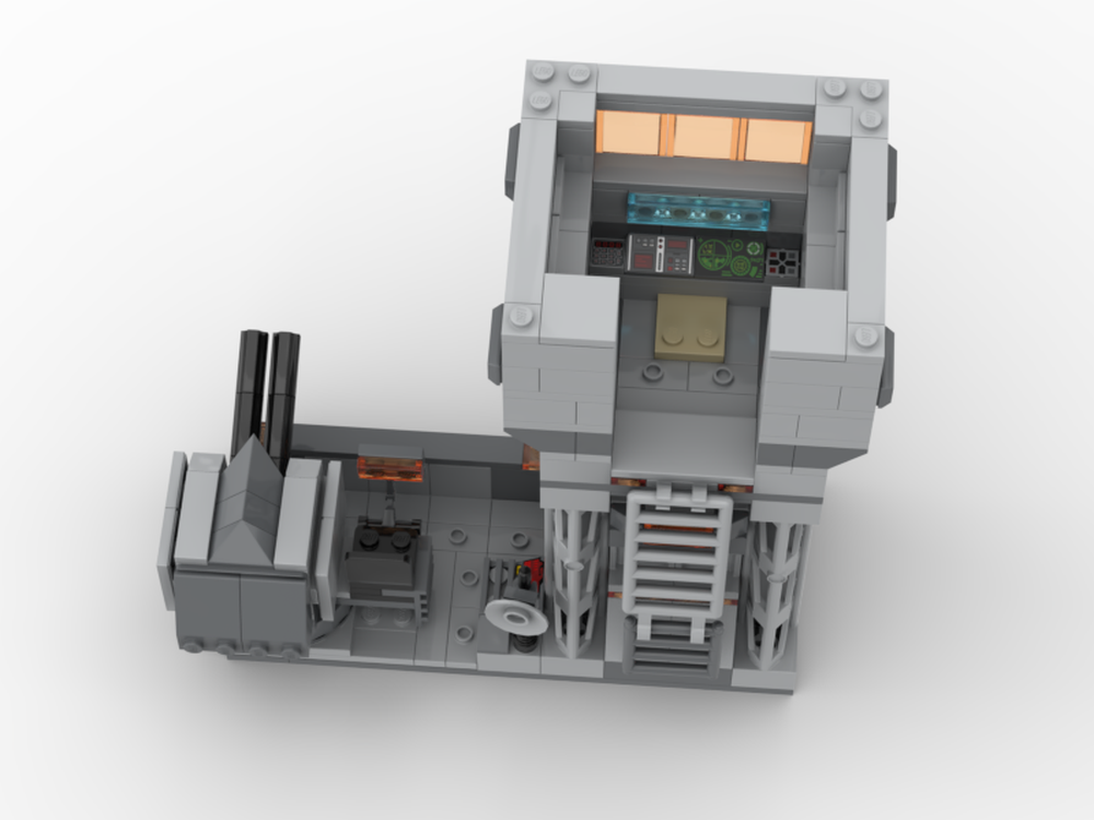 LEGO MOC Mandalorian Communications Tower and Turret. by Dr.Brickler ...