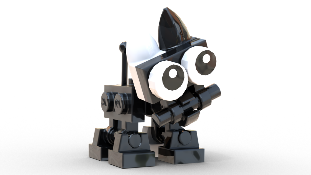 LEGO MOC small cat (14pcs) by dilapa_42 | Rebrickable - Build with LEGO