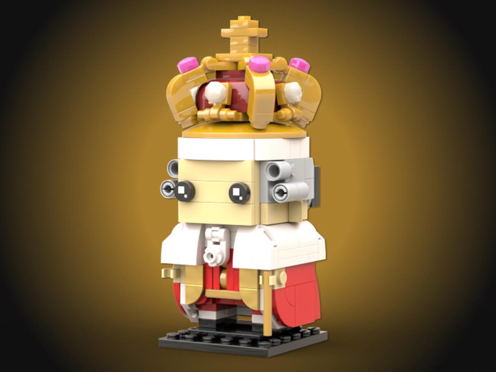 LEGO MOC-136828 King George III Brickheadz (From Hamilton) by cczone ...