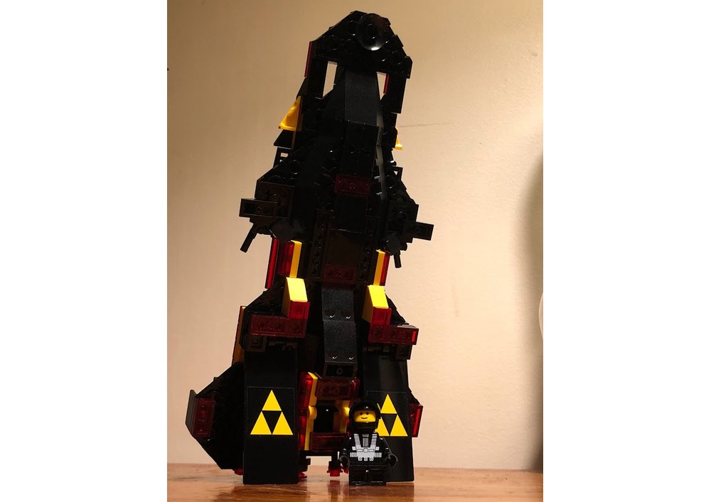 Lego Moc Blacktron X 87 40580 Alt Build By Maddadbricks Rebrickable