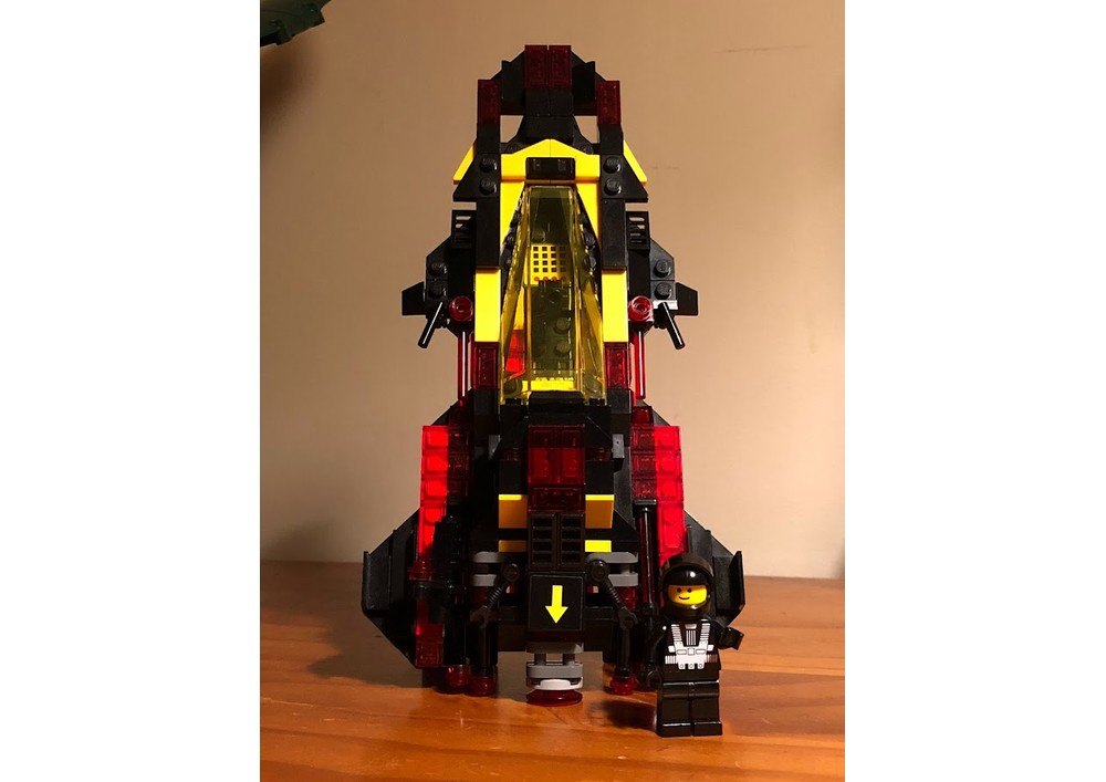 Lego Moc Blacktron X 87 40580 Alt Build By Maddadbricks Rebrickable