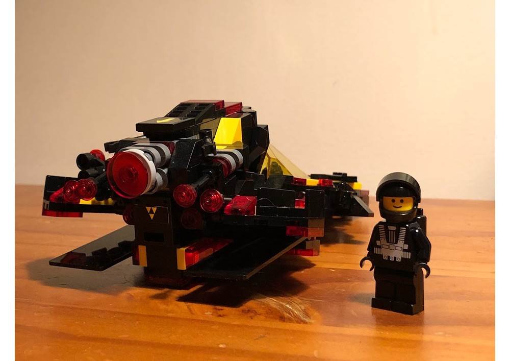 Lego Moc Blacktron X 87 40580 Alt Build By Maddadbricks Rebrickable