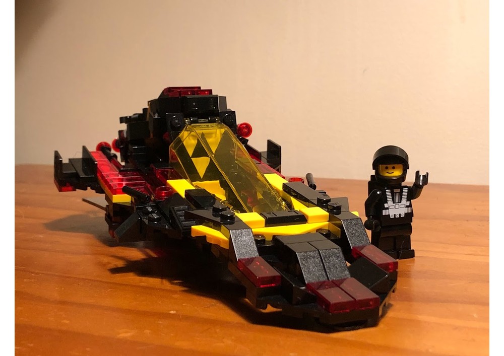 Lego Moc Blacktron X 87 40580 Alt Build By Maddadbricks Rebrickable