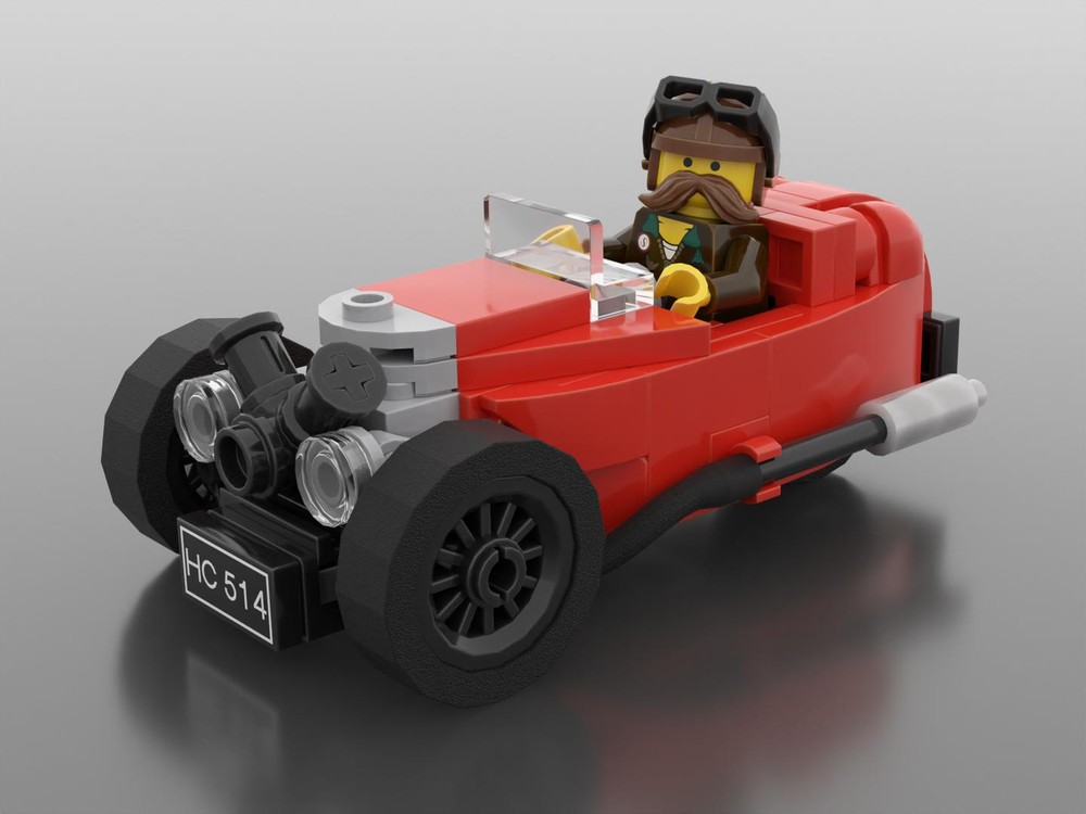 LEGO MOC Morgan Three-Wheeler by Dongeraldo | Rebrickable - Build with LEGO