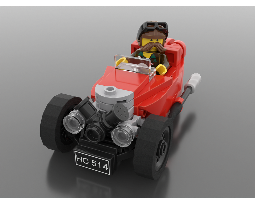 LEGO MOC Morgan Three-Wheeler by Dongeraldo | Rebrickable - Build with LEGO