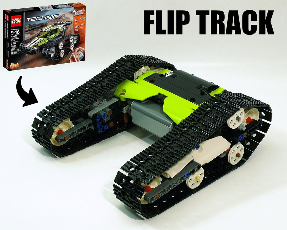 LEGO MOC Flip Track RC by Krugaar | Rebrickable - Build with LEGO