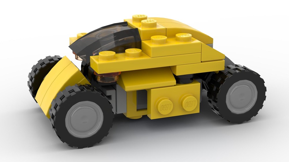 LEGO MOC 31014 VW Beetle by Dujk | Rebrickable - Build with LEGO