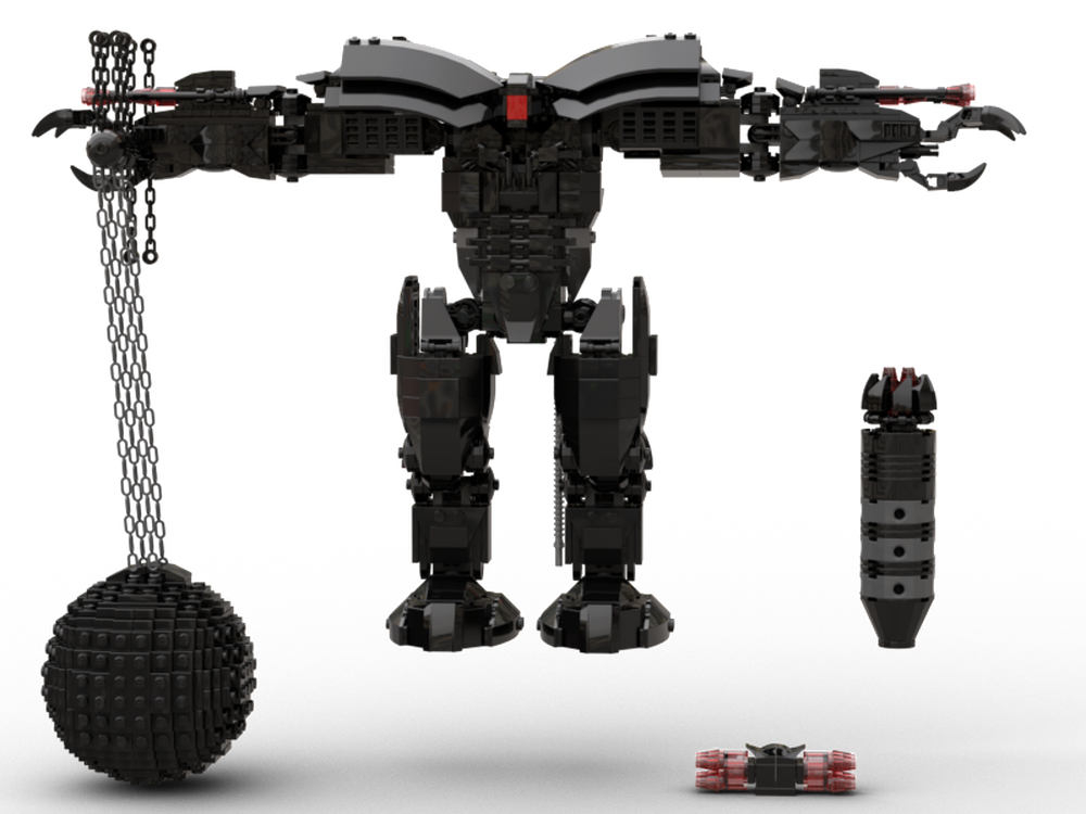 LEGO MOC black mech by Klemmbausteined | Rebrickable - Build with LEGO