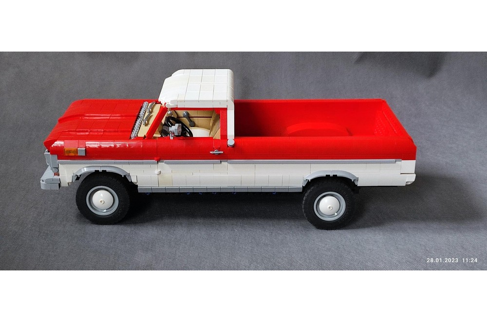 LEGO MOC Ford F100 1972 by syzygy87 | Rebrickable - Build with LEGO