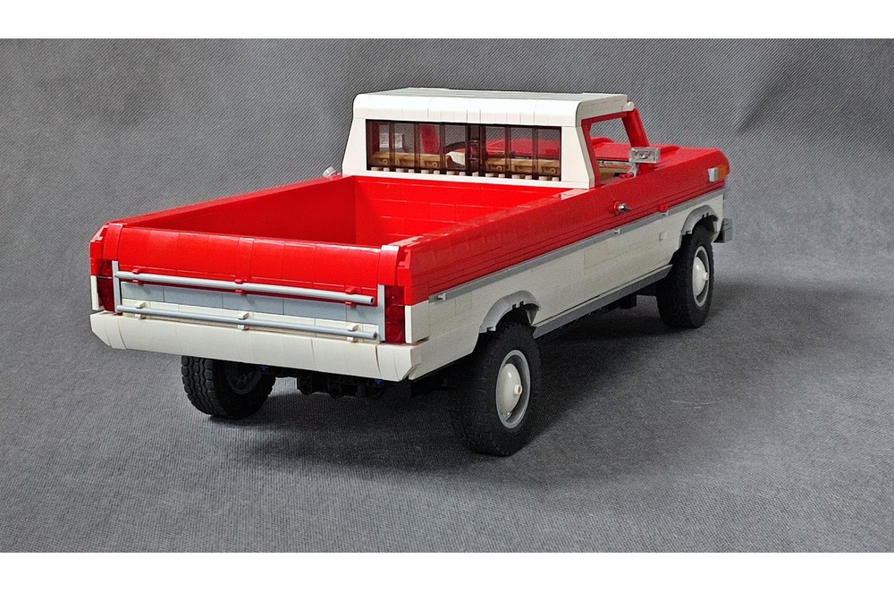 LEGO MOC Ford F100 1972 by syzygy87 | Rebrickable - Build with LEGO
