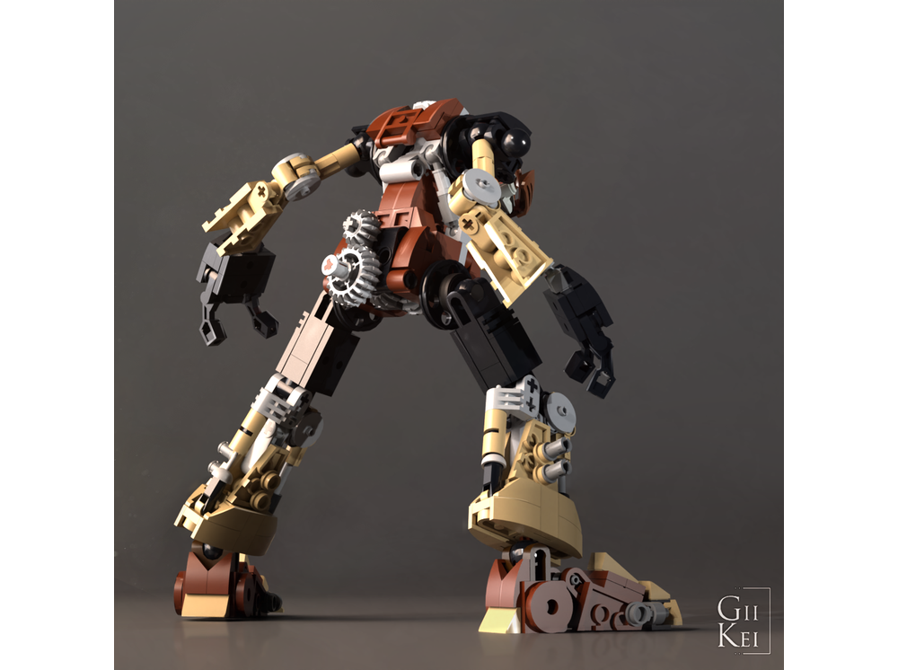 Lego Moc Toa Pohatu Re Invention By Giikei Rebrickable Build With Lego