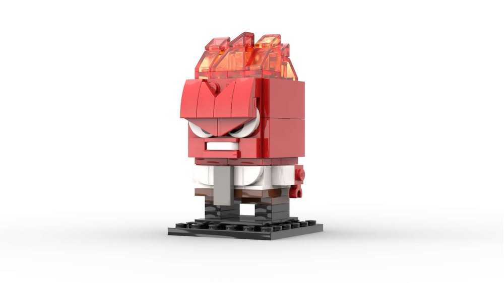Lego Moc Anger Inside Out By Delightmoc Rebrickable Build With Lego
