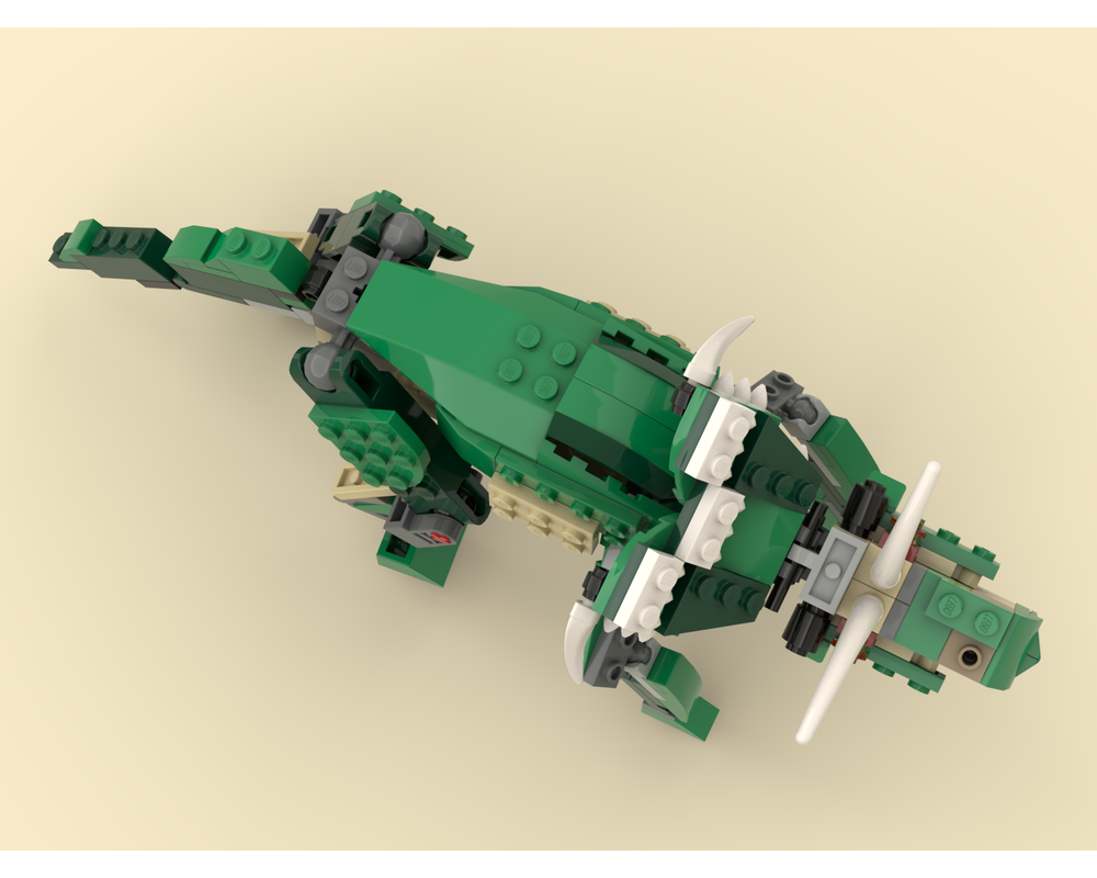Lego Moc 31058 Kosmoceratops Triceratops By Ambrosino Rebrickable