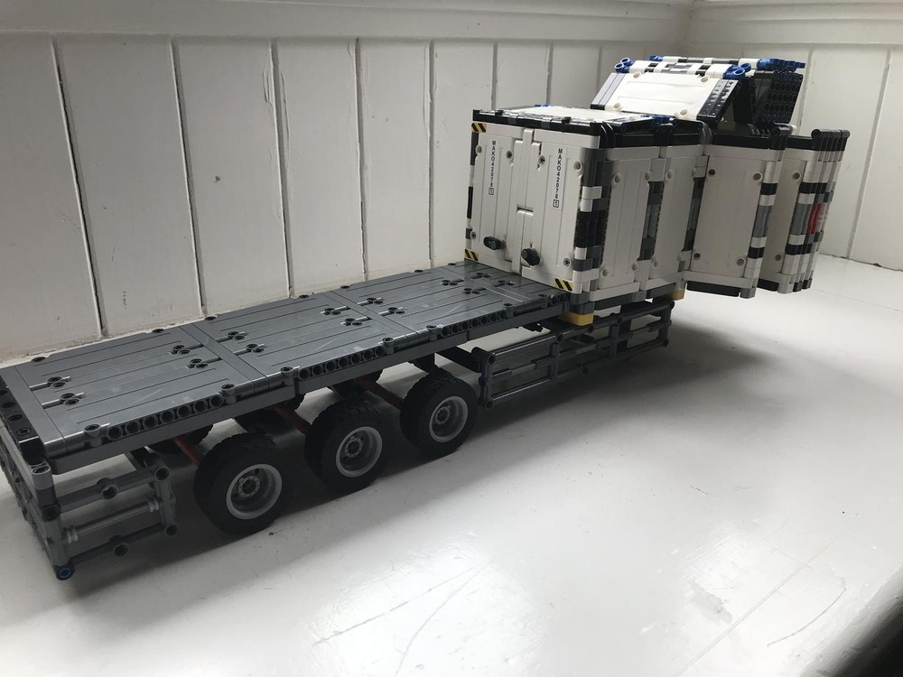 LEGO MOC Conestoga Style Semi Trailer by Smudge | Rebrickable - Build ...