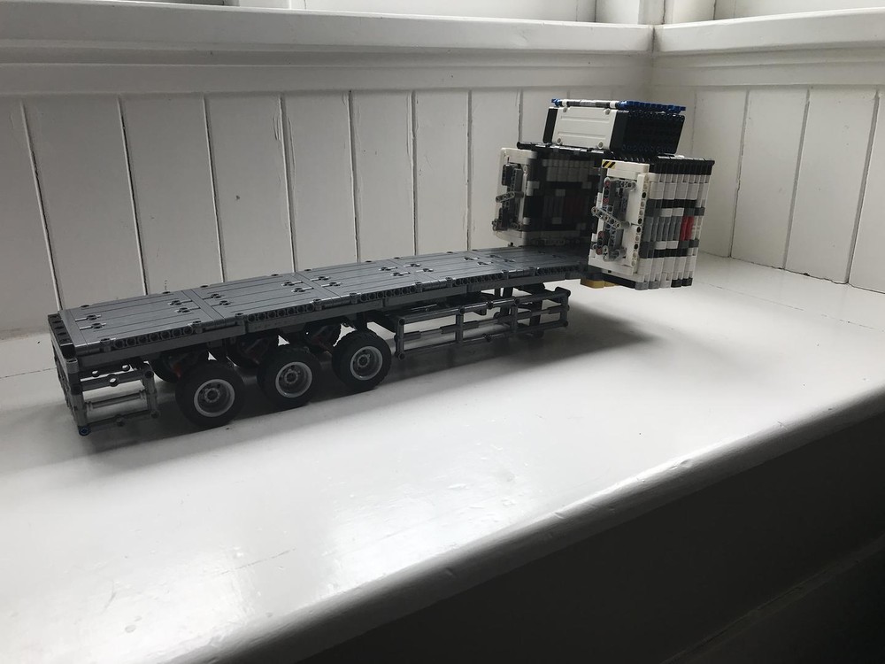 LEGO MOC Conestoga Style Semi Trailer by Smudge | Rebrickable - Build ...