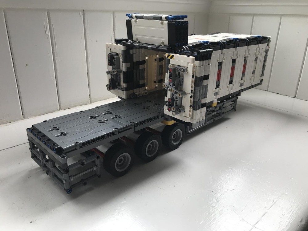 LEGO MOC-136935 Conestoga Style Semi Trailer by Smudge | Rebrickable ...