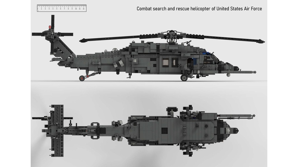 LEGO MOC HH-60W "Whiskey" Jolly Green II by pieces_of.akom ...