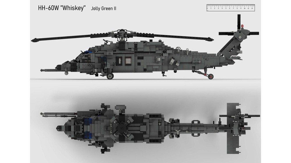 LEGO MOC HH-60W "Whiskey" Jolly Green II by pieces_of.akom ...