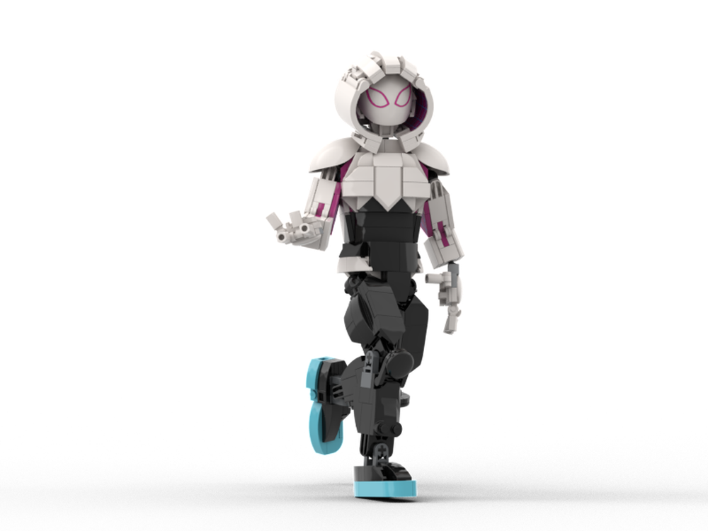 LEGO MOC Spider-Gwen Buildable Figure by theorangebrick | Rebrickable ...