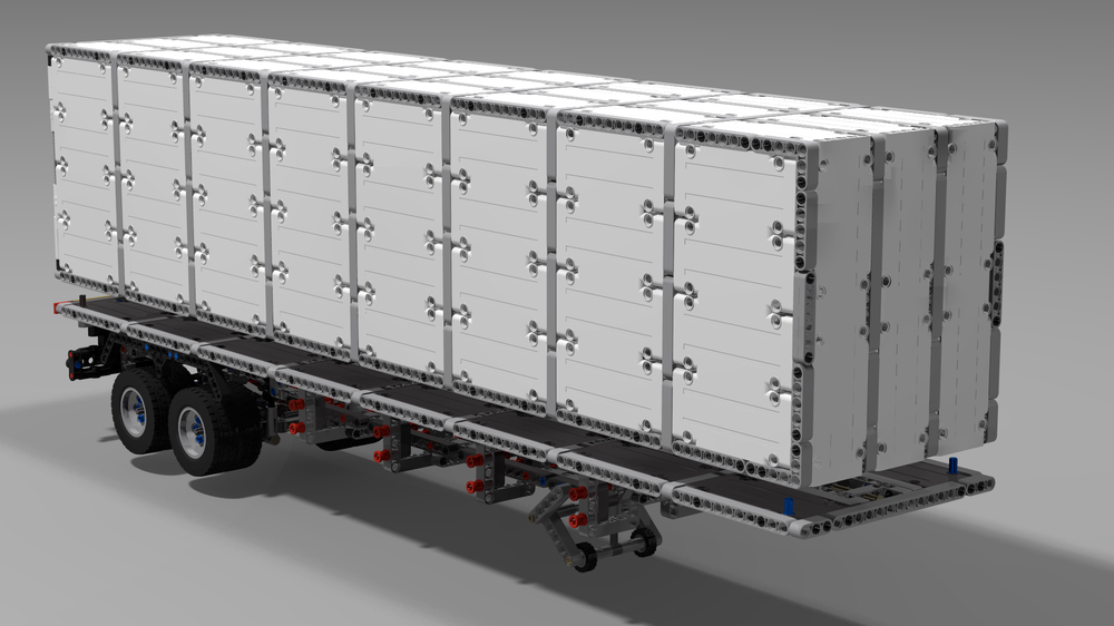 Lego Moc Container And Trailer By Scynox Rebrickable Build With Lego