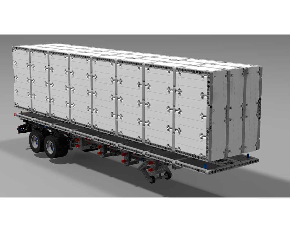 LEGO MOC Container & Trailer by scynox | Rebrickable - Build with LEGO