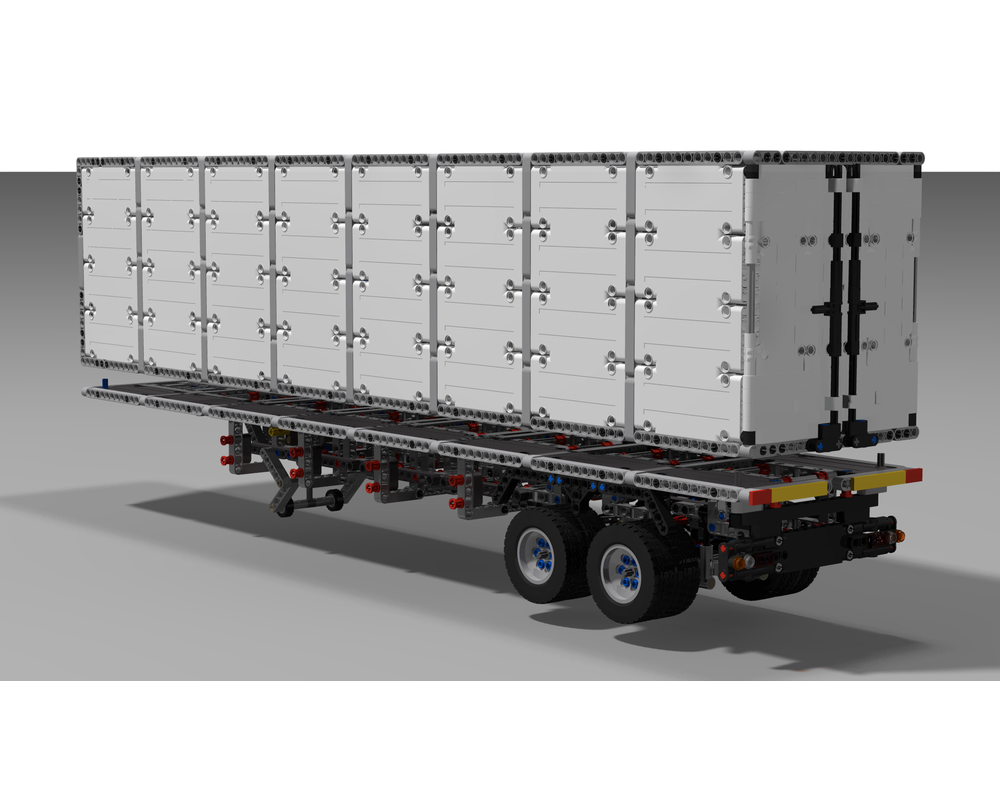 LEGO MOC Container & Trailer by scynox | Rebrickable - Build with LEGO