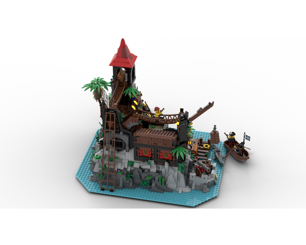 LEGO MOC 6273 Rock Island Refuge Remake by Legat_Of_Legion ...