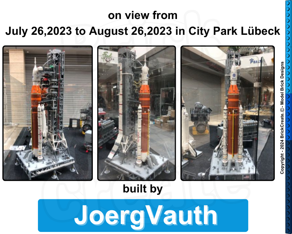 LEGO MOC Space Launch System Block 1 by BrickCreate | Rebrickable ...
