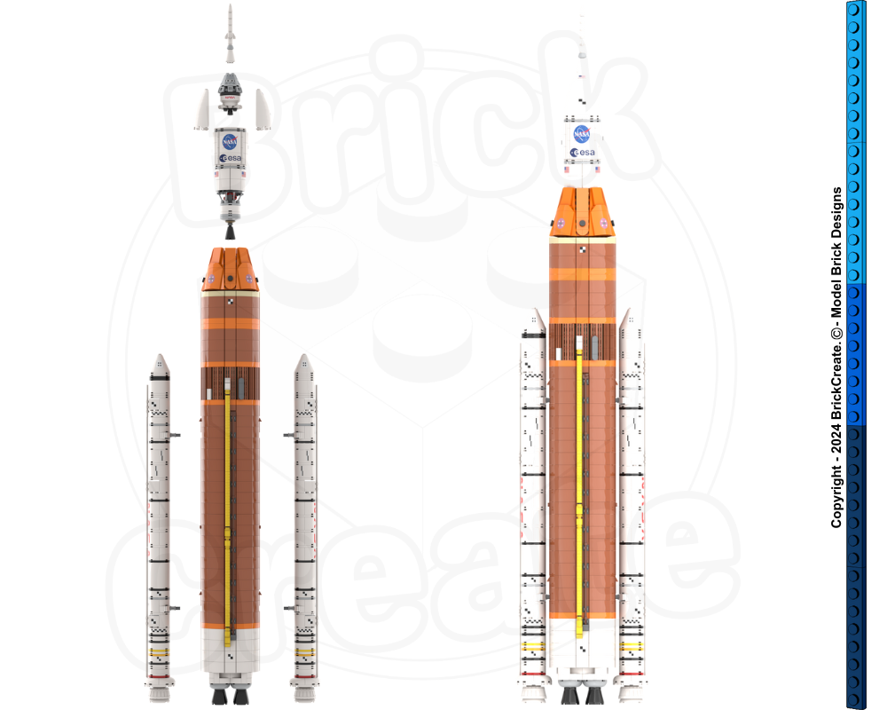 LEGO MOC Space Launch System Block 1 by BrickCreate | Rebrickable ...