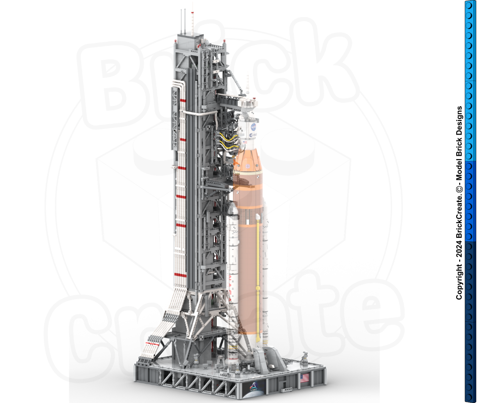 LEGO MOC SLS Mobile Launcher by BrickCreate | Rebrickable - Build with LEGO