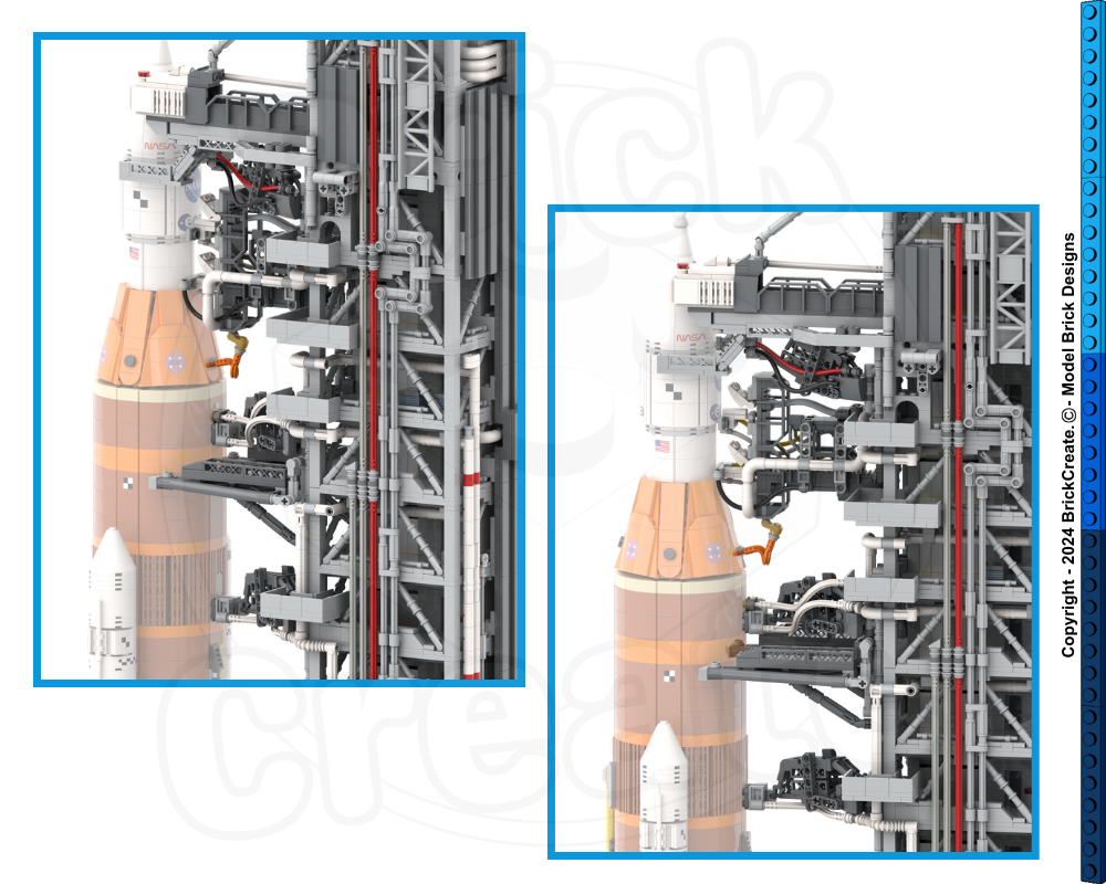 LEGO MOC SLS Mobile Launcher by BrickCreate | Rebrickable - Build with LEGO