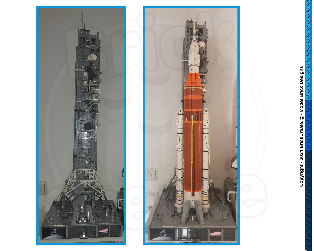 LEGO MOC SLS Mobile Launcher by BrickCreate | Rebrickable - Build with LEGO