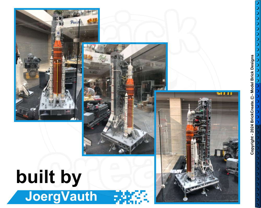 LEGO MOC SLS Mobile Launcher by BrickCreate | Rebrickable - Build with LEGO