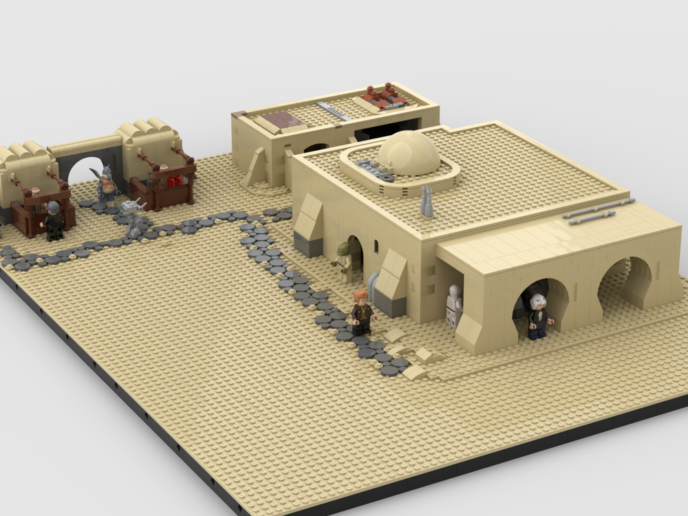 Lego Moc Tatooine House 2 By Paulojorgeramos Rebrickable Build With