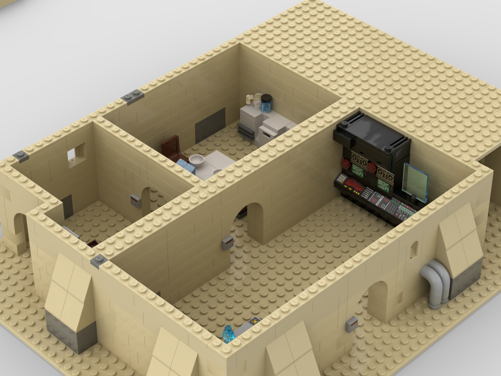 Lego Moc Tatooine House 2 By Paulojorgeramos Rebrickable Build With