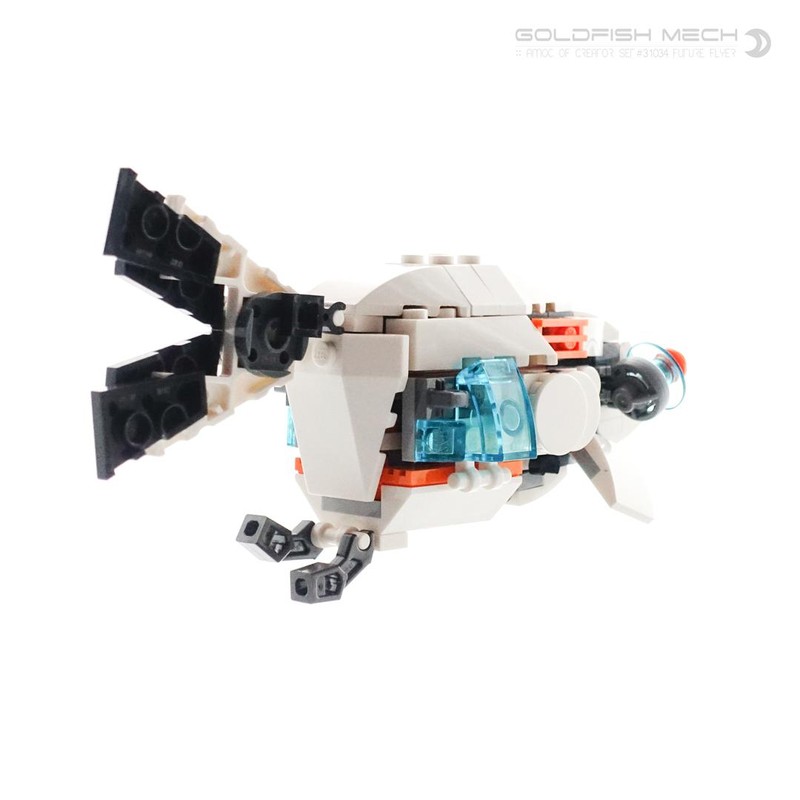 LEGO MOC-13699 Goldfish Mech by dvdliu | Rebrickable - Build with LEGO