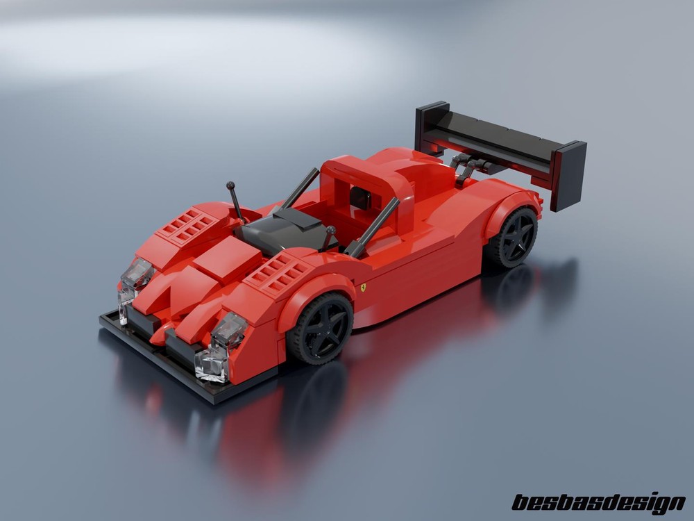 LEGO MOC Ferrari 333 SP by besbasdesign | Rebrickable - Build with LEGO