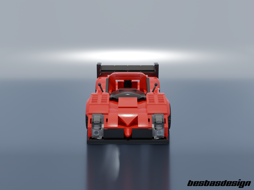 LEGO MOC Ferrari 333 SP by besbasdesign | Rebrickable - Build with LEGO