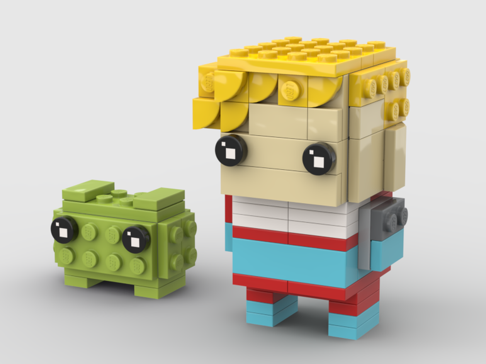 LEGO MOC 41597 Gary Goodspeed & Mooncake by FunkyDonut | Rebrickable ...