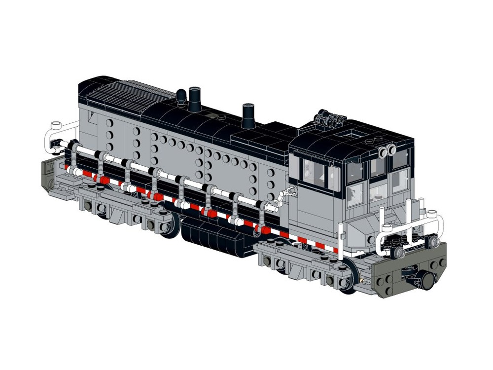 LEGO MOC 1:48 Caltrain EMD MP15DC by NonsenseWars | Rebrickable - Build ...