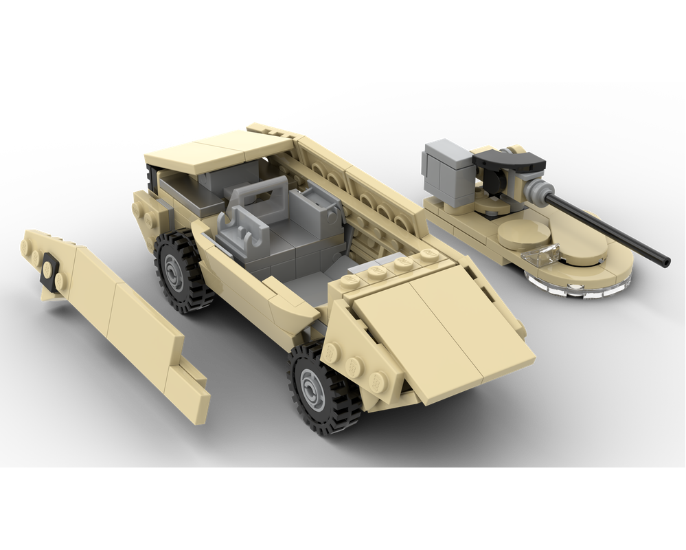 LEGO MOC 1:35 OTO Melara R3 Capraia T20 by super_cacti | Rebrickable ...