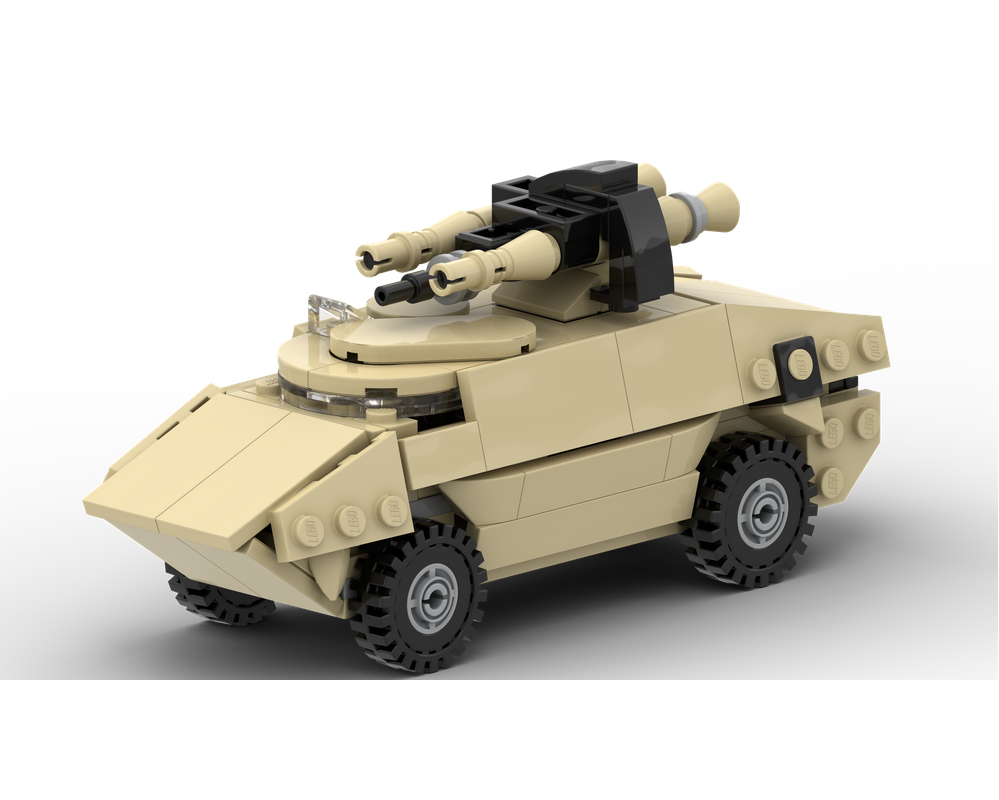 LEGO MOC 1:35 OTO Melara R3 Capraia (Breda-Folgore) by super_cacti ...