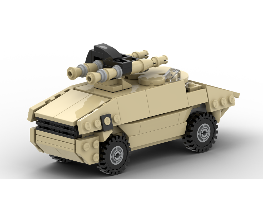 LEGO MOC 1:35 OTO Melara R3 Capraia (Breda-Folgore) by super_cacti ...
