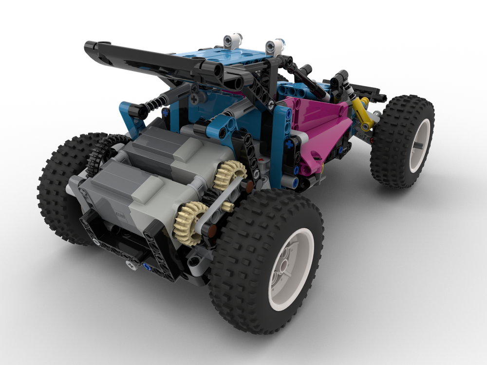 LEGO MOC 42124 Off-Road Buggy Mod by gamayun | Rebrickable - Build with ...
