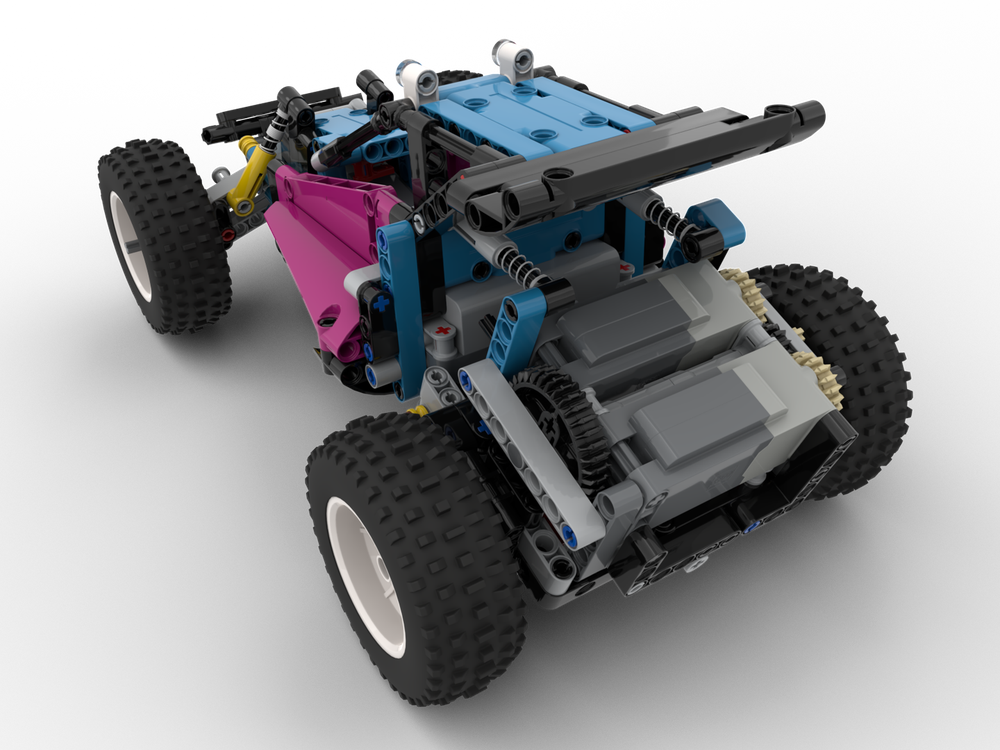 Lego Moc 42124 Off Road Buggy Mod By Gamayun Rebrickable Build With